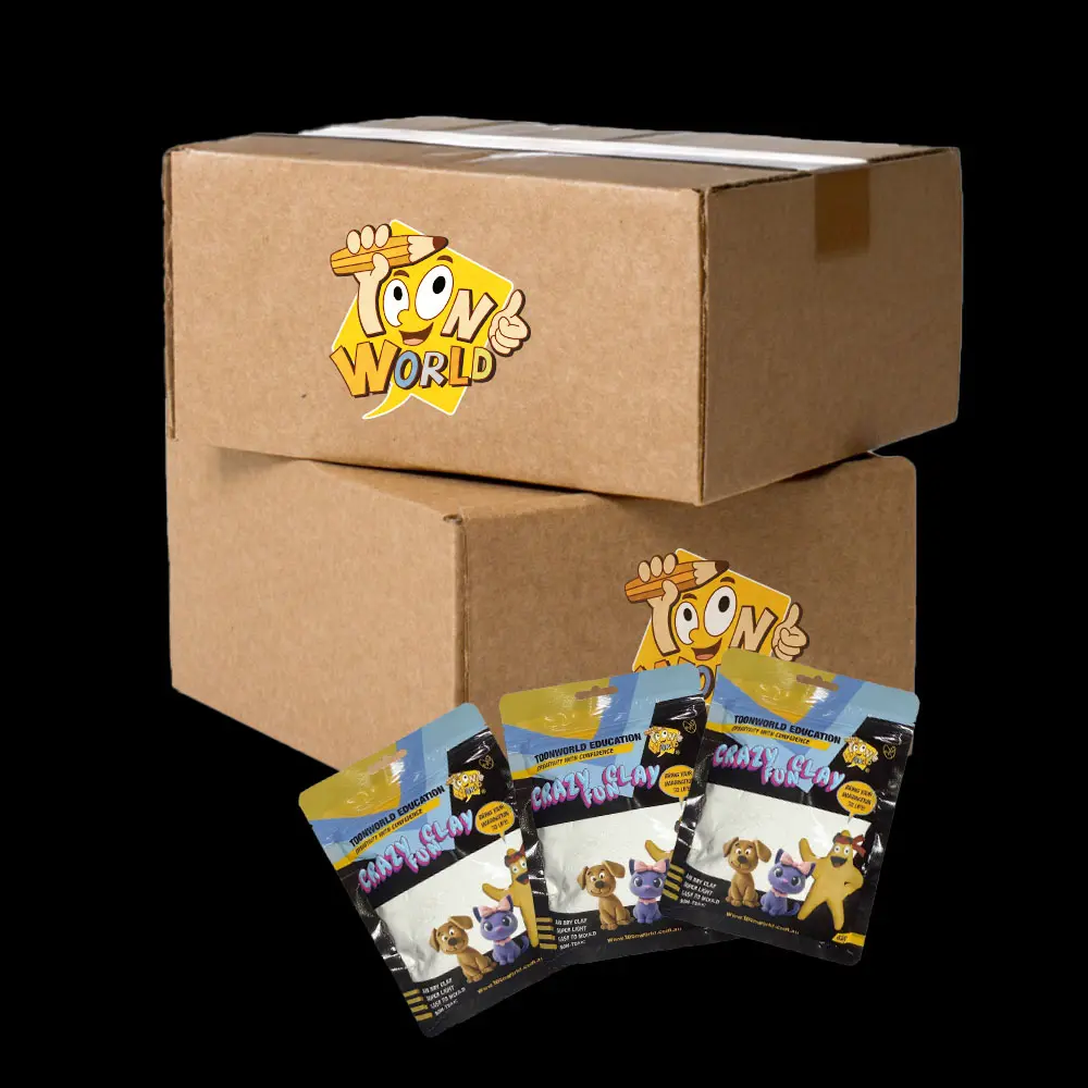 Toonworld's Crazy Fun Clay - Classroom Packs | Toonworld Education